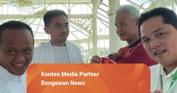 Erick Thohir, Ganjar, Bahlil, dan Mangkunegara X Kompak Ucapkan Selamat ... Erick Thohir, Ganjar, Bahlil, dan Mangkunegara X Kompak Ucapkan Selamat ...